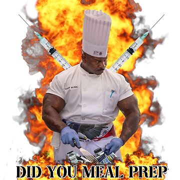 "Did you meal prep today?" Sticker for Sale by EpicEpperal | Redbubble