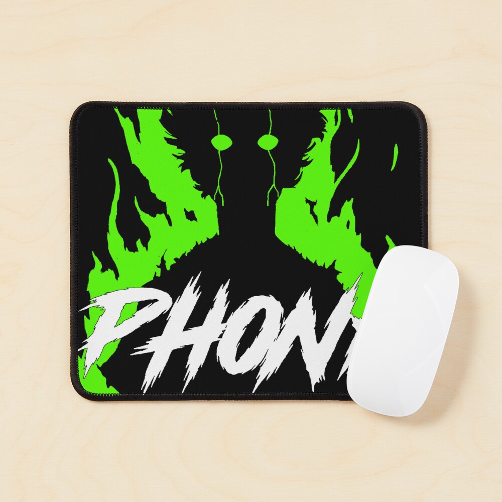 "Bass Boosted Aggressive Phonk Anime Boy Power Green Fire" Art Board ...