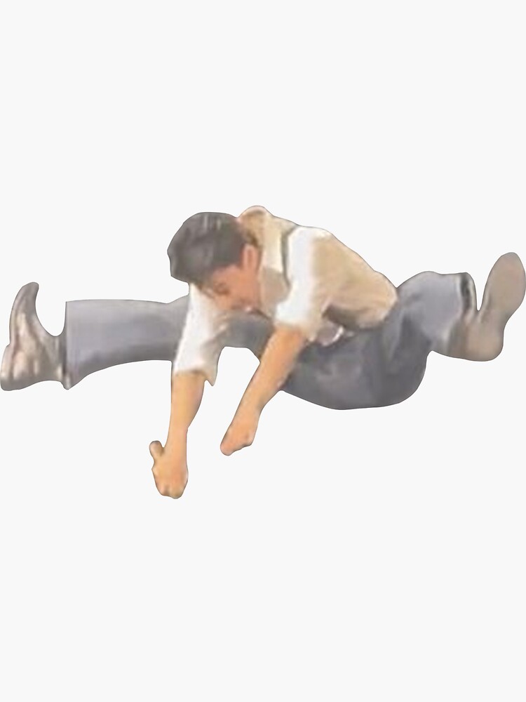 "San Jumping meme" Sticker for Sale by Exploding43 | Redbubble