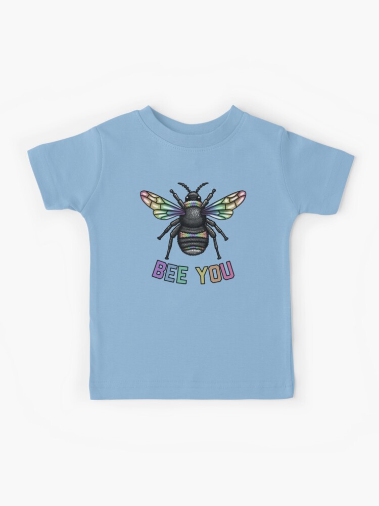 "Bee You Bumblebee Rainbow" Kids T-Shirt for Sale by artbyveya | Redbubble