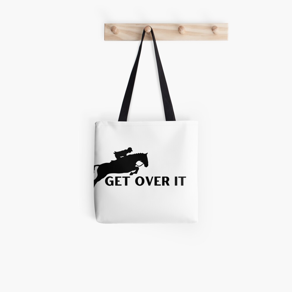 "jumping - get over it" Sticker for Sale by ealynch | Redbubble