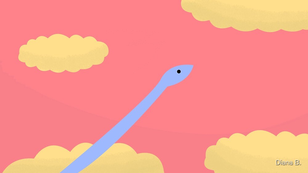 "Cute snake flying through the clouds, animal, animals, snakes, vector ...