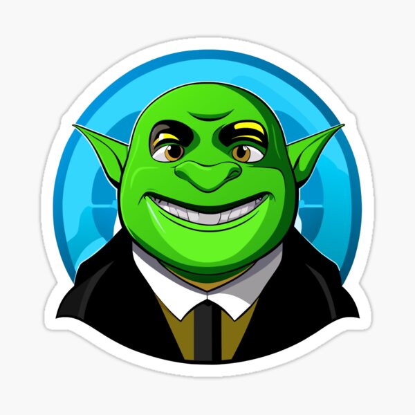 "Sherk " Sticker for Sale by LangKeel | Redbubble