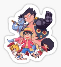 Luffy Gear 4 Stickers | Redbubble