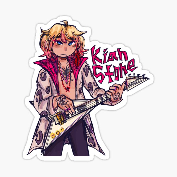 "Kian Stone" Sticker for Sale by seolar-sketches | Redbubble