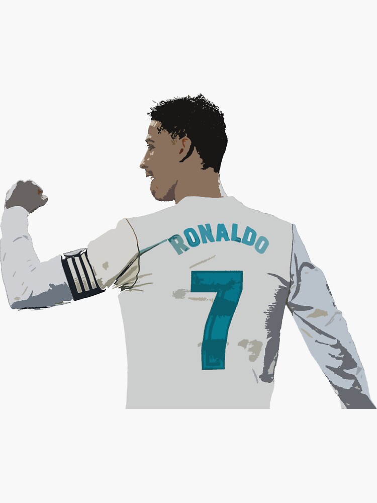"Ronaldo" Sticker for Sale by DigiColor | Redbubble