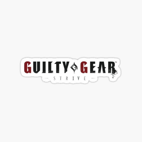 "Guilty Gear Strive Game Logo" Sticker for Sale by Sinaanmonova | Redbubble
