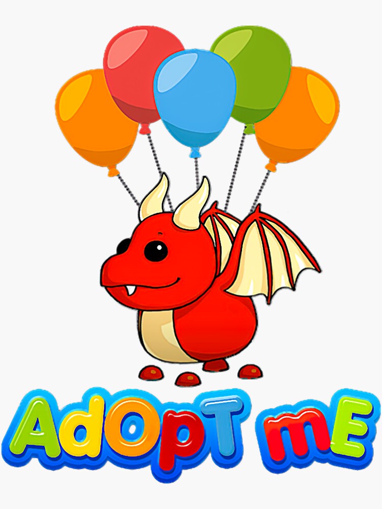 "Adopt me Bubble " Sticker for Sale by generalshana | Redbubble