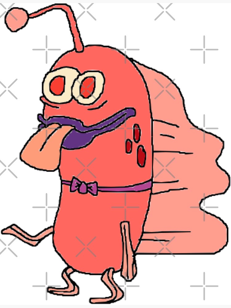 Spongebob Angler Fish Menggambar Warga Rock Bottom || How To Draw