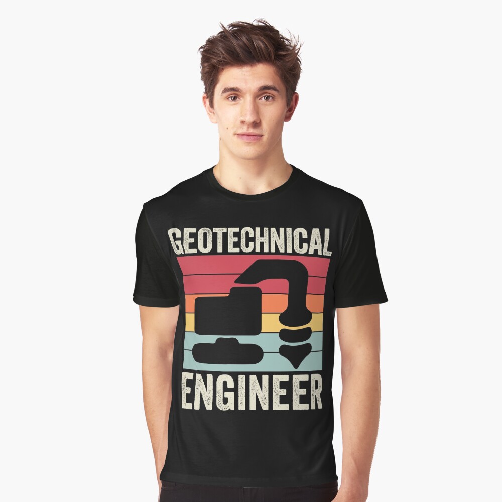 "Geotechnical Engineer T-shirt" Sticker for Sale by KGN CREATIVITY ...