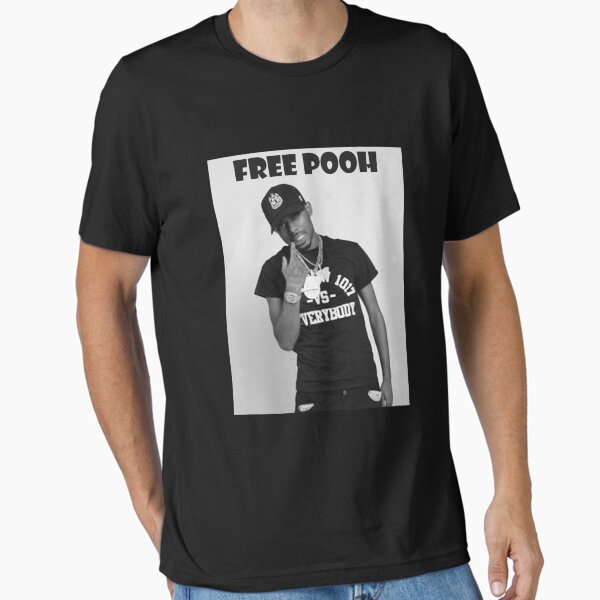 "Free Pooh Shiesty Pooh Shiesty Essential " Essential T-Shirt for Sale ...