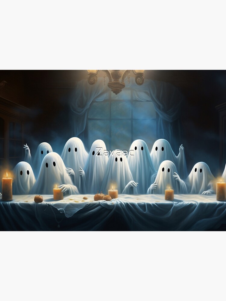 "Ghost Last Supper" Poster for Sale by Zavaac | Redbubble