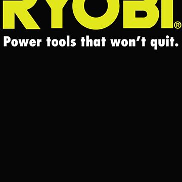 "POWER TOOLS RYOBI LOGO " Essential T-Shirt for Sale by MartiBarrowsdf ...