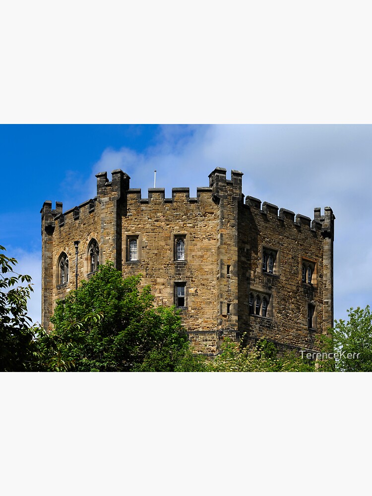"Octagonal keep of Durham Castle, added 1300s AD" Sticker for Sale by ...