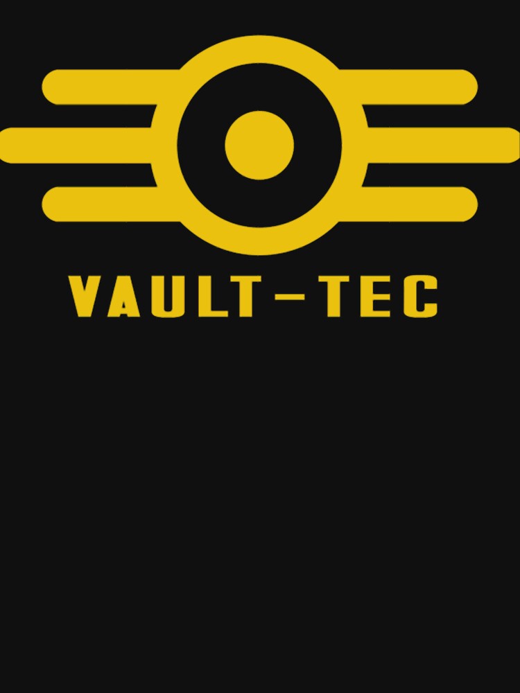"VAULT TEC Blue" Essential T-Shirt for Sale by JefTrompsfgg | Redbubble