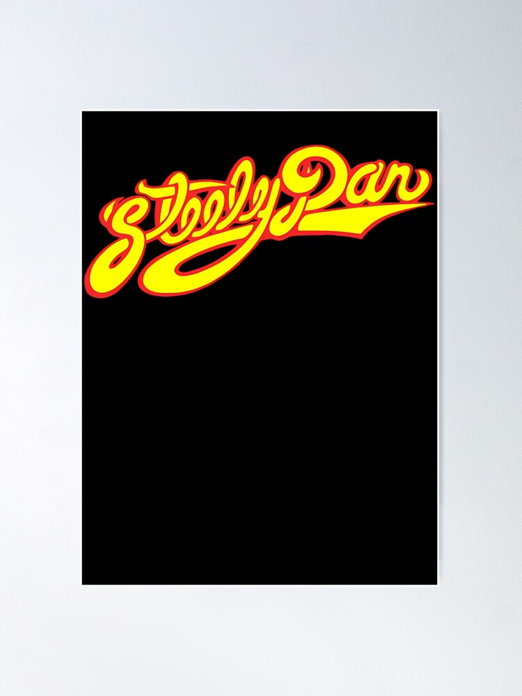 Steely Dan Logo Steely Dan Walter Becker ' Poster, Picture, Metal