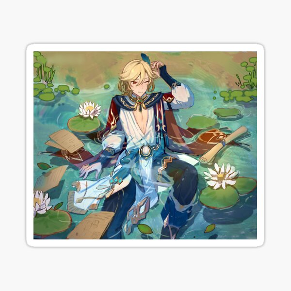 "Kaveh Genshin Impact" Sticker for Sale by hurleykersten | Redbubble