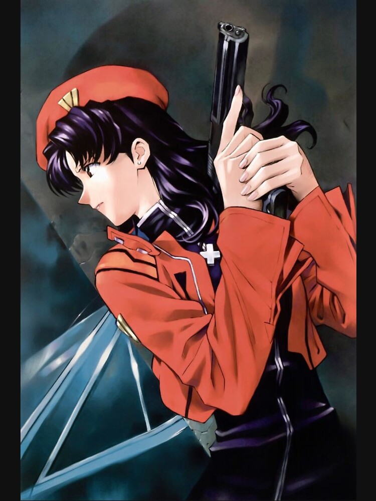 "Misato Katsuragi" T-shirt for Sale by JiggyMiggy | Redbubble | misato ...