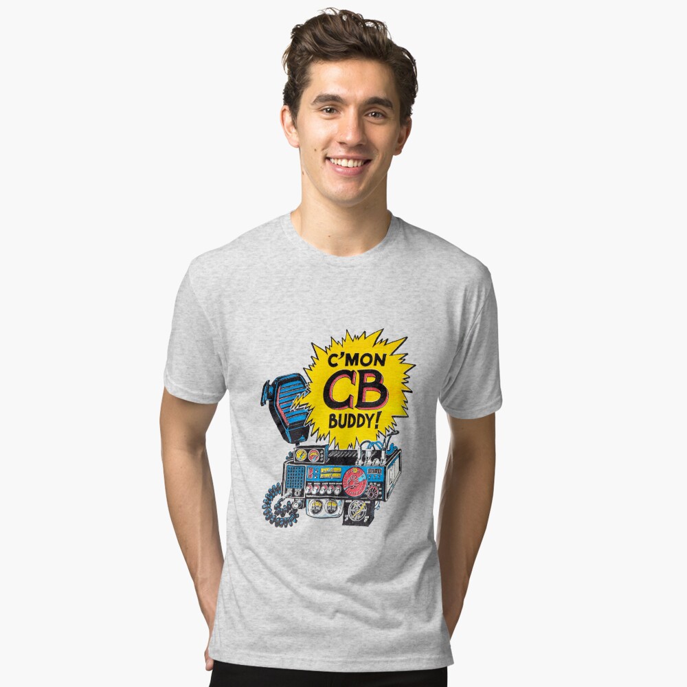 "CB radio " Sticker for Sale by superiorgraphix | Redbubble