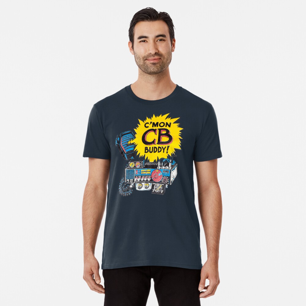 "CB radio " Sticker for Sale by superiorgraphix | Redbubble