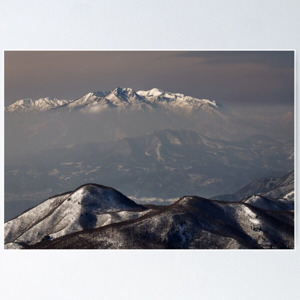 "Shiga Kogen Views" Poster for Sale by Robert Mullner | Redbubble