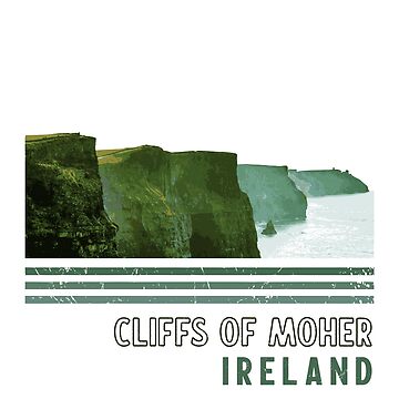 "Ireland Cliffs of Moher Irish" Sticker for Sale by IronEcho | Redbubble