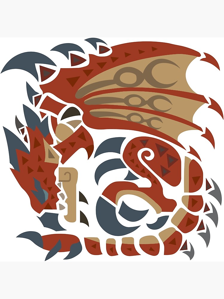 "Rathalos!" Poster by RayDaveTony | Redbubble