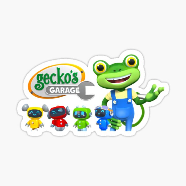 "Gecko Garage, Gecko Garage GG " Sticker for Sale by LareeKeller ...