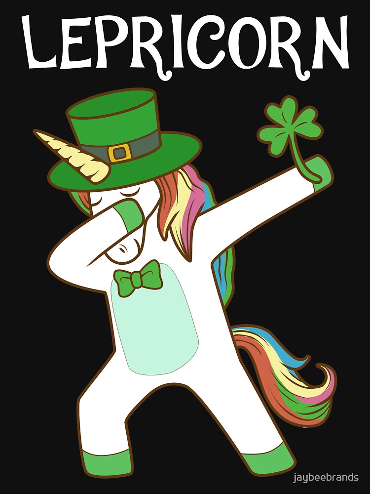 "Dabbing LEPRICORN" T-shirt by jaybeebrands | Redbubble | lucky t ...
