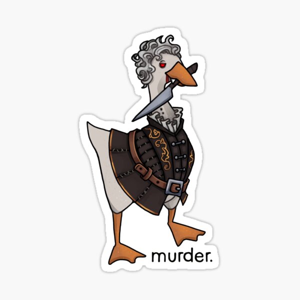"Goosetarion | Goose Astarion Baldur's Gate 3 | BG3" Sticker for Sale ...