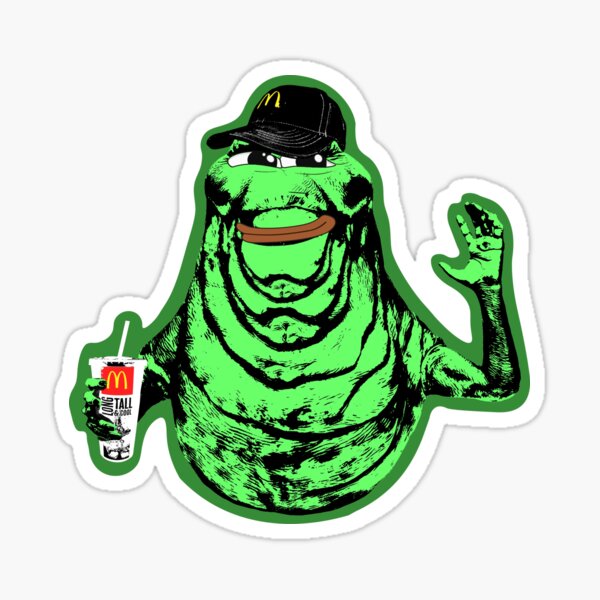 "Pepe Ghost " Sticker for Sale by Crypttee | Redbubble