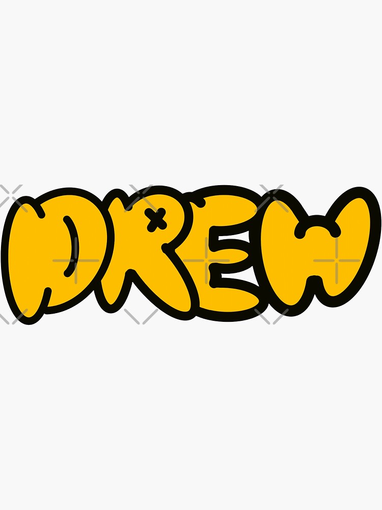 "Drew" Sticker for Sale by soullessdrew | Redbubble