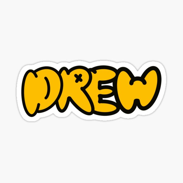 "Drew" Sticker for Sale by soullessdrew | Redbubble