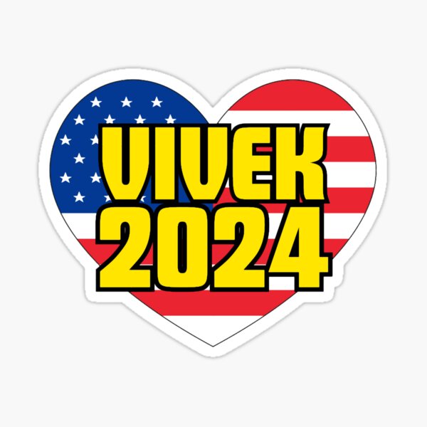 "Vivek Ramaswamy 2024 Love" Sticker for Sale by VotelRight | Redbubble