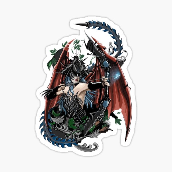 "Arch Enemy" Sticker for Sale by Tristonnas | Redbubble