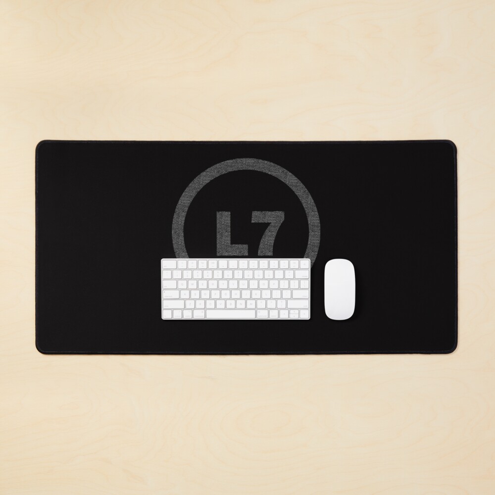 "L7 logo" Sticker for Sale by LURIACOVINGTOA | Redbubble