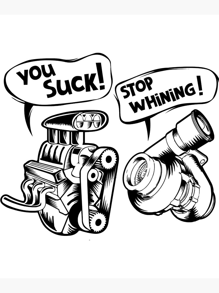 "Cute You Suck! Stop Whining! Mechanical Engineering Art" Poster for ...