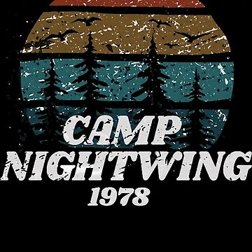 "Camp Nightwing - Féàr movie Stréèt" Sticker for Sale by MagicChang93 ...