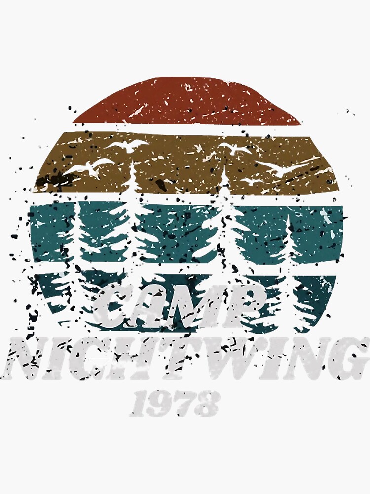 "Camp Nightwing - Féàr movie Stréèt" Sticker for Sale by MagicChang93 ...