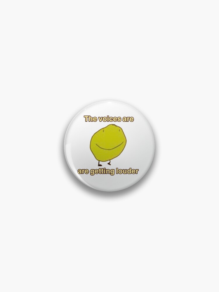 "Very cute Yellow Face object show" Pin for Sale by Clemmy Silly ...