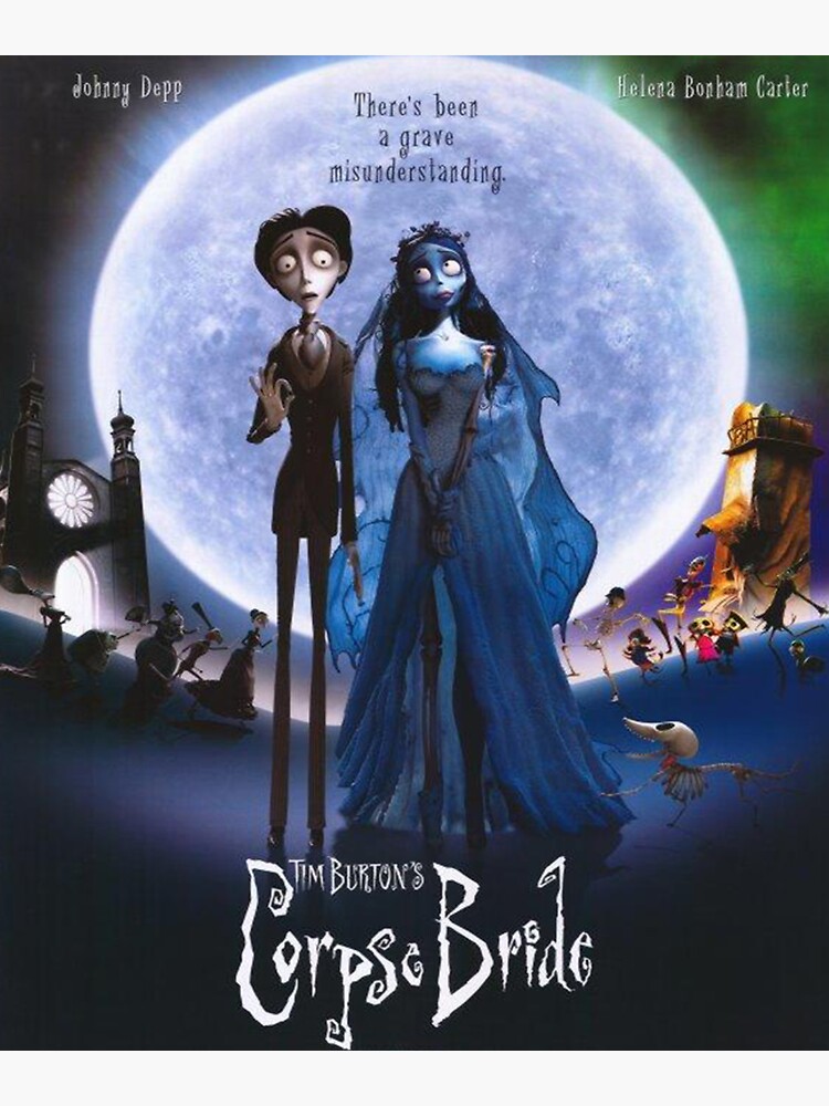 "Corpse Bride: A Love Story Beyond the Grave" Sticker for Sale by ...