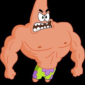 Sticker for Sale mit "Buffed Patrick" von ClothesArtKyrie | Redbubble