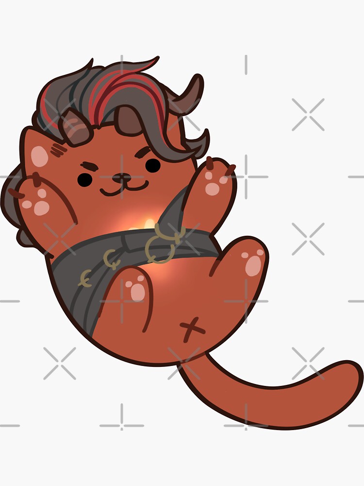 "Karlach Cat | Baldurs Gate 3 | bg3" Sticker for Sale by Ez Bray ...