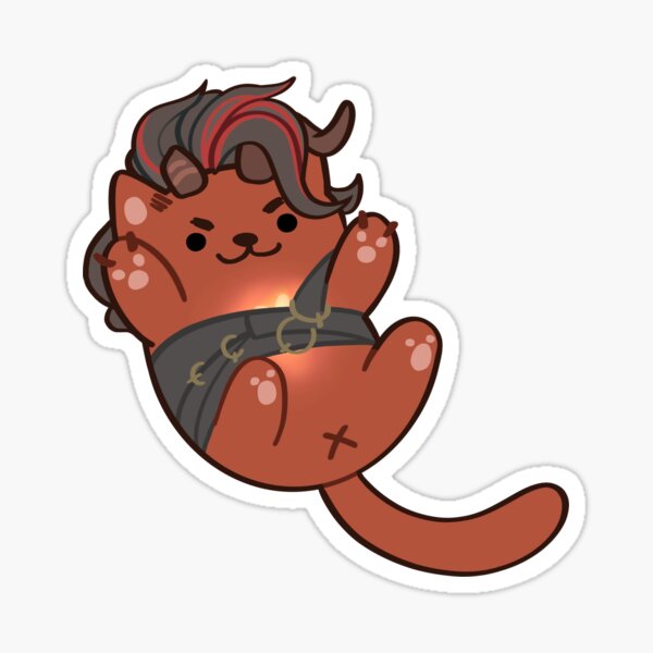"Karlach Cat | Baldurs Gate 3 | bg3" Sticker for Sale by Ez Bray ...