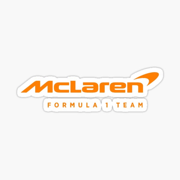 "Mclaren formula" Sticker by AlexandreBoucha | Redbubble