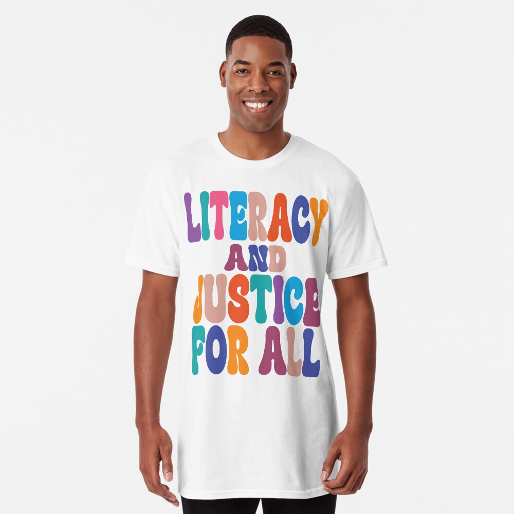"Literacy And Justice For All" Sticker for Sale by Philocalist22 ...