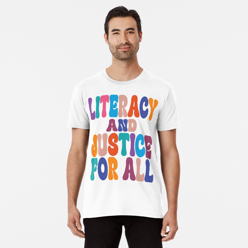 "Literacy And Justice For All" Sticker for Sale by Philocalist22 ...