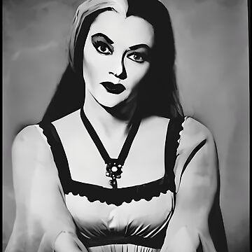 "Goth Queens Lily Vintage - The Horror Movie Lily" Sticker for Sale by ...