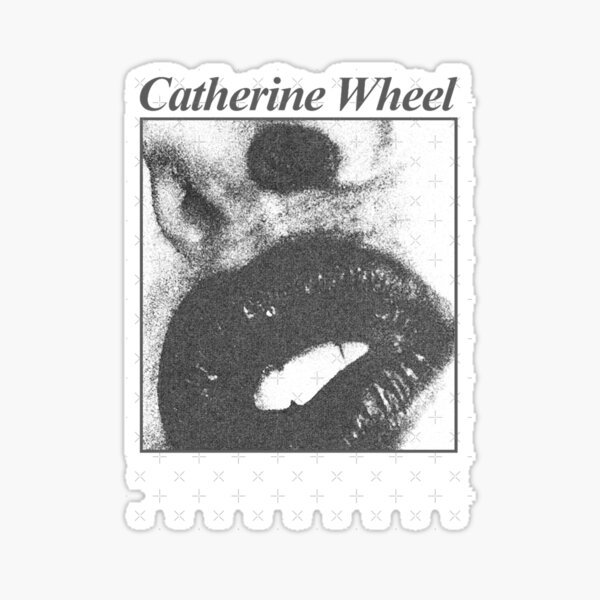 "cáthérìné band whéél 90s Shoegazer" Sticker for Sale by zainakilinskim ...