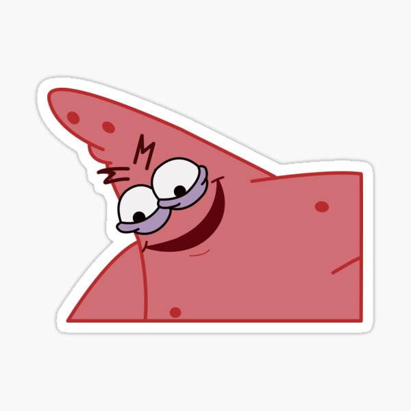 "Savage Patrick" Sticker for Sale by triovisuals | Redbubble